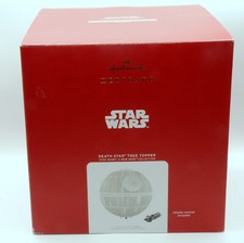Star Wars Hallmark Death Star Musical Tree Topper