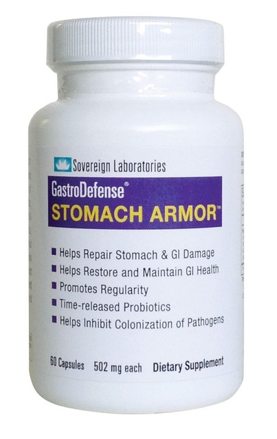 Gastrodefense Stomach Armor Pain Relief Colostrum 60 Capsules for sale ...