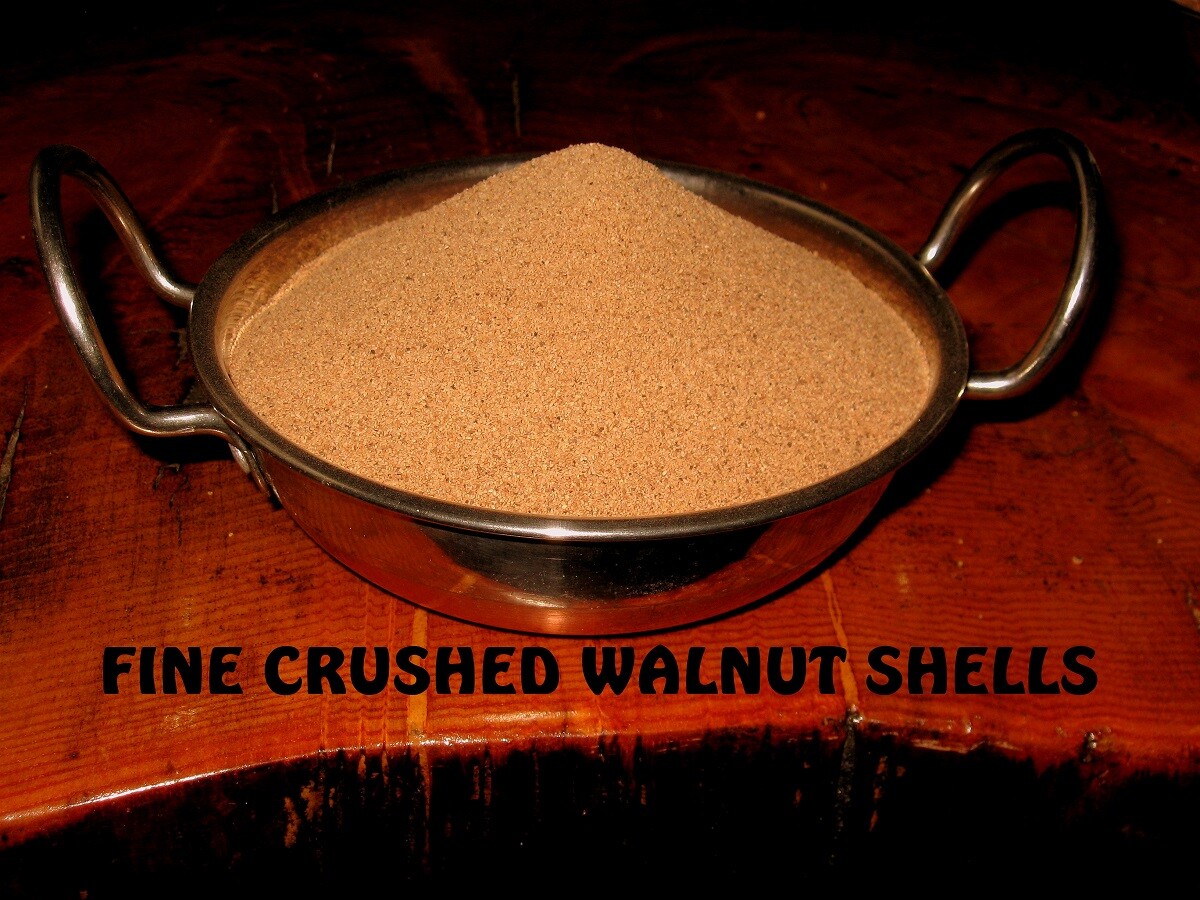 2kg GROUND CRUSHED WALNUT SHELLS CRAFT PIN CUSHIONS SCRUB SANDBLASTING ...