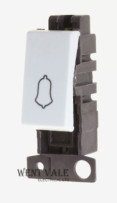 Click Mini-Grid - MD005WH - 10ax Two Way Retractive Sw Module with Bell ...