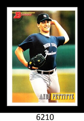 1-1993 BOWMAN ROOKIE ANDY PETTITTE YANKEES CARD#103 QTY | eBay