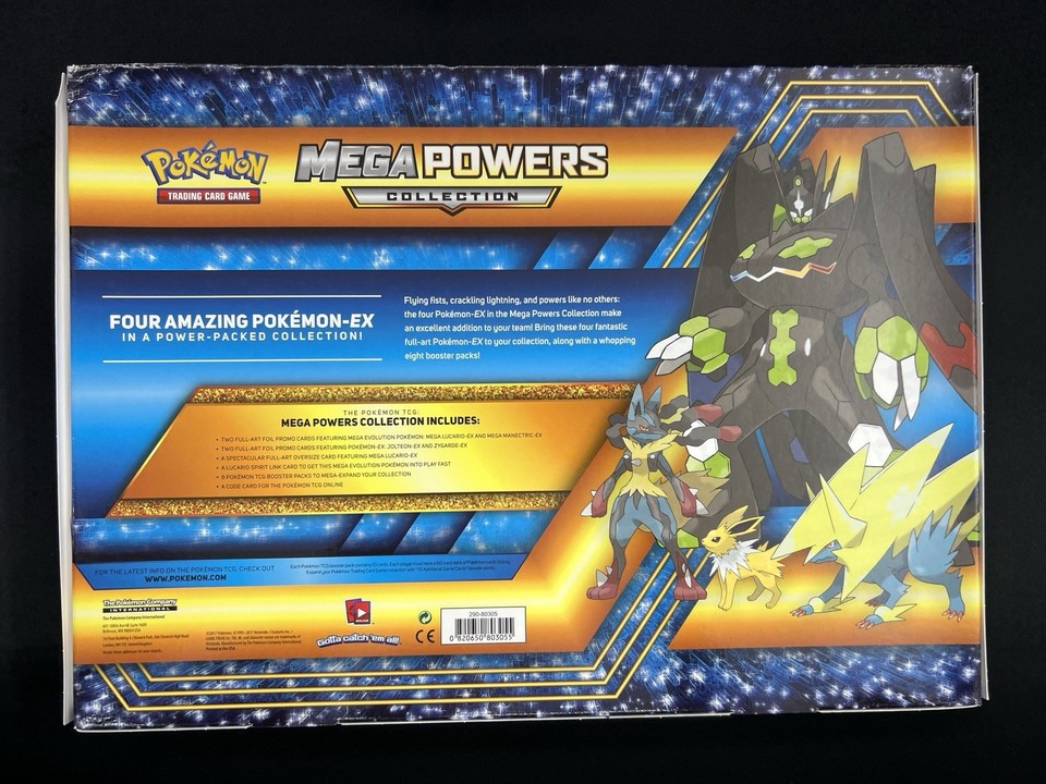 Pokemon TCG Mega Powers Collection Box Set New Unopened Giant Lucario ...