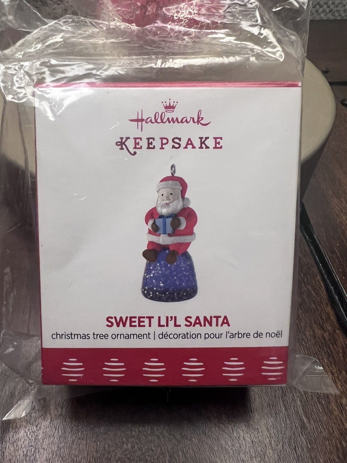 2017 Hallmark Keepsake Miniature ~ Sweet Li'L Santa ~ Repaint ~ BNIB ...