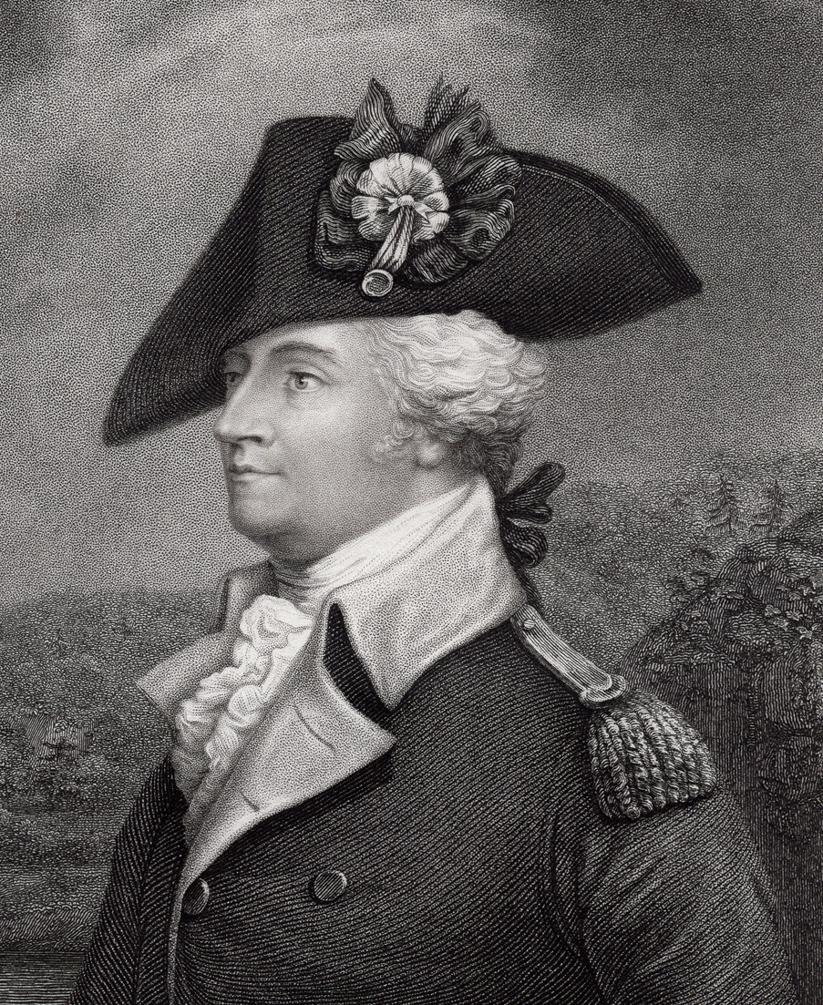 "Mad" ANTHONY WAYNE engraving Trumbull pinx Battle of Stony Point ...