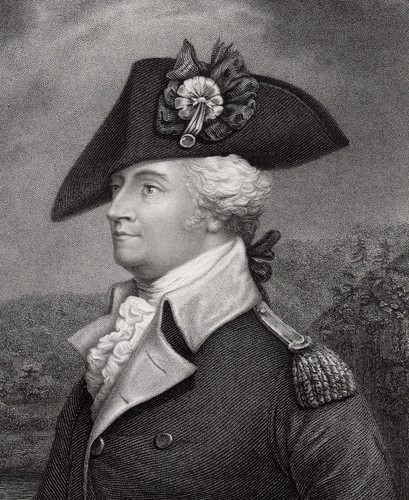 "Mad" ANTHONY WAYNE engraving Trumbull pinx Battle of Stony Point ...