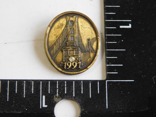 JOE PADGETT SAN FRANCISCO GOLDEN GATE BRIDGE CABLE CAR TRAVEL PIN | eBay