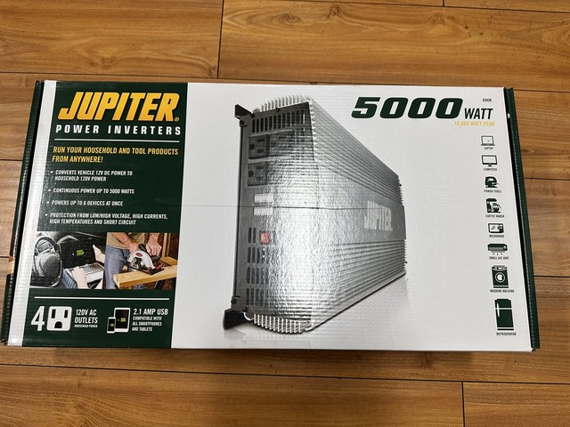 Jupiter (63428) 5000W Peak Modified Sine Wave Power Inverter. . FAST ...