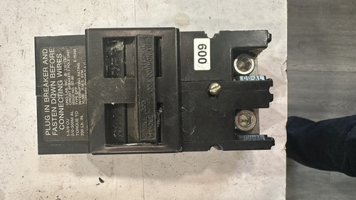Challenger 200 Amp 2 Pole Type QFP Circuit Breaker Zinsco GTE Sylvania ...