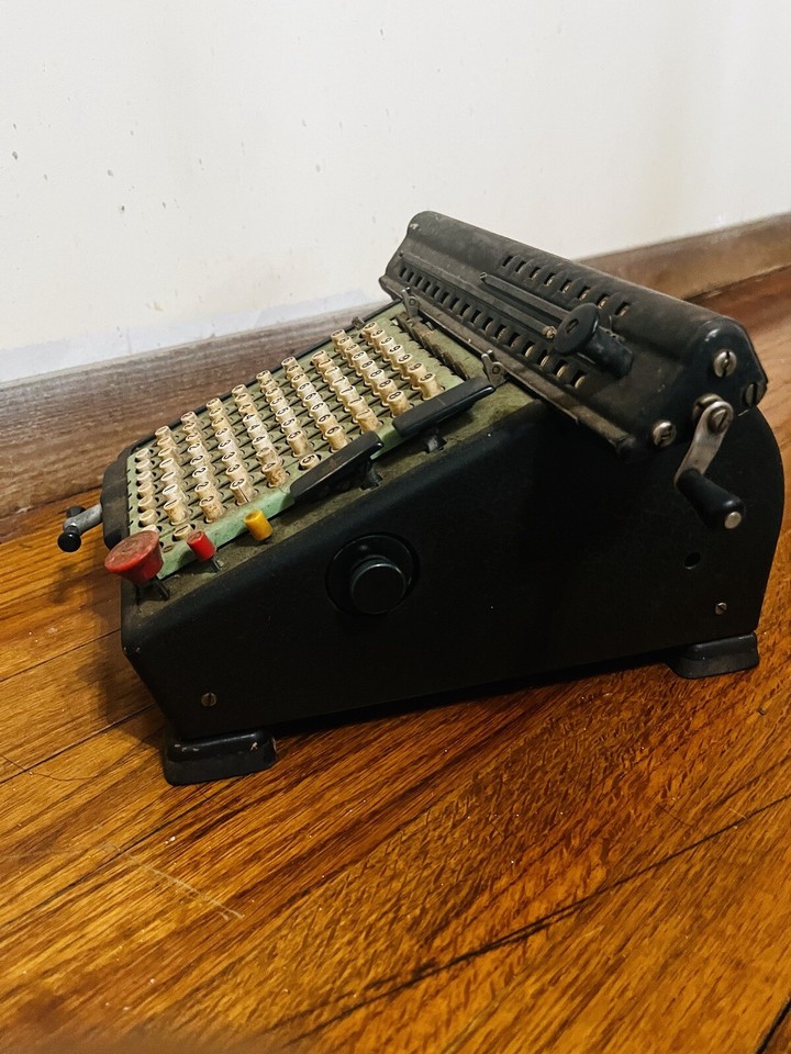 Antique Monroe Adding Machine Calculator Released During The 1920s To ...