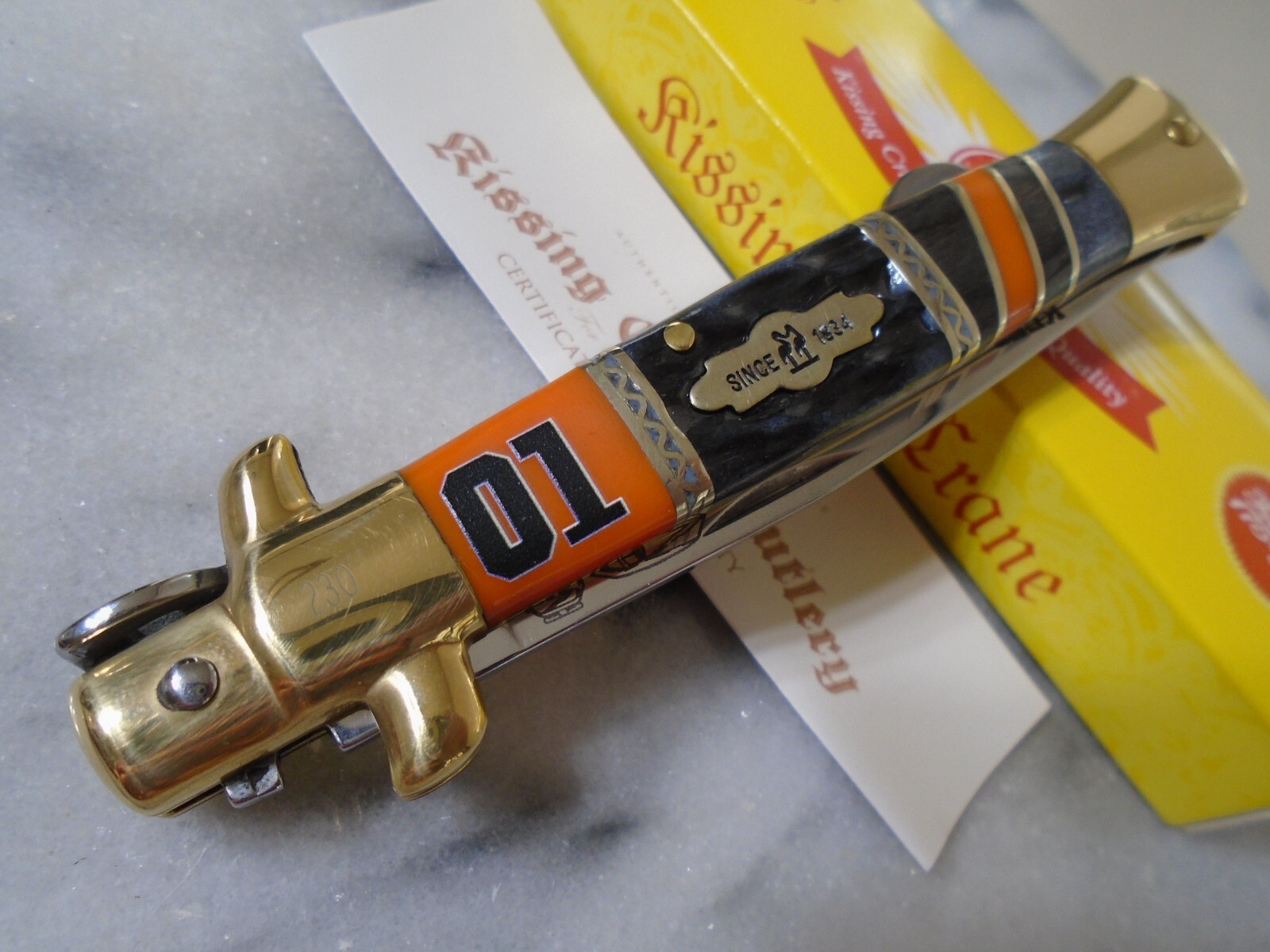 Kissing Crane Limited General Lee Dukes Of Hazzard Stiletto Pocket ...