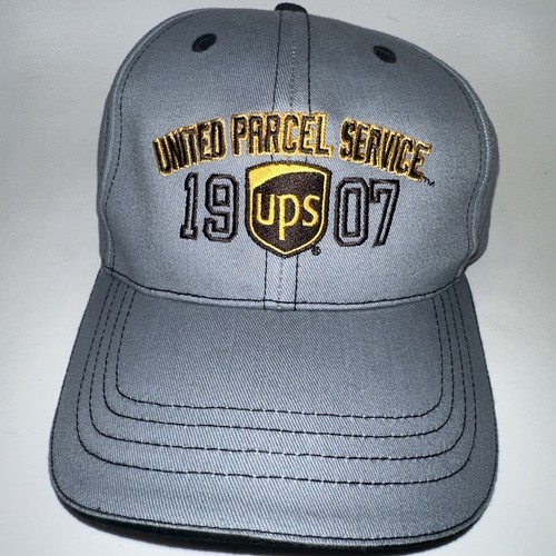 UPS United Parcel Service Snapback Embroidered Logo Hat Cap New 100% ...