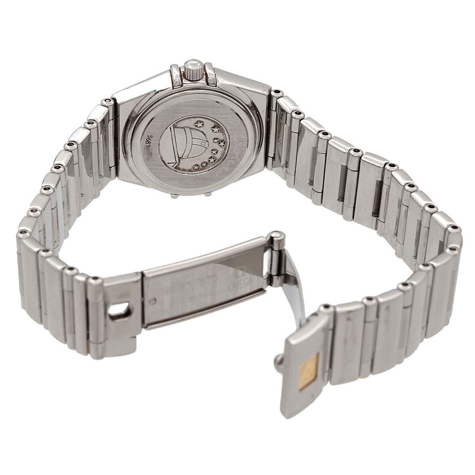 OMEGA Constellation My Choice 1465.71 Bezel Diamond White Shell Dial ...