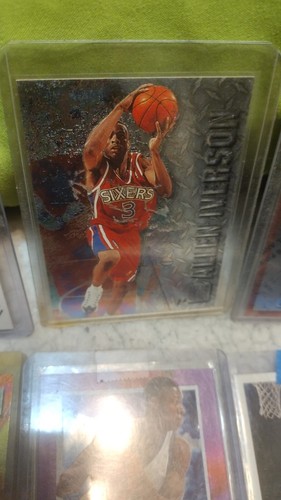 Rookie Card Lot Allen Iverson Ray Allen And Kobe Bryant 15 Very Nice Nm ...