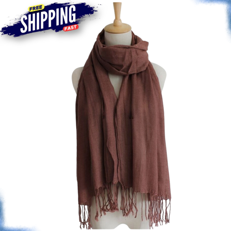 Soft Ladies Scarf Wrap Long winter Neck Pashmina Shawl Women girl ...