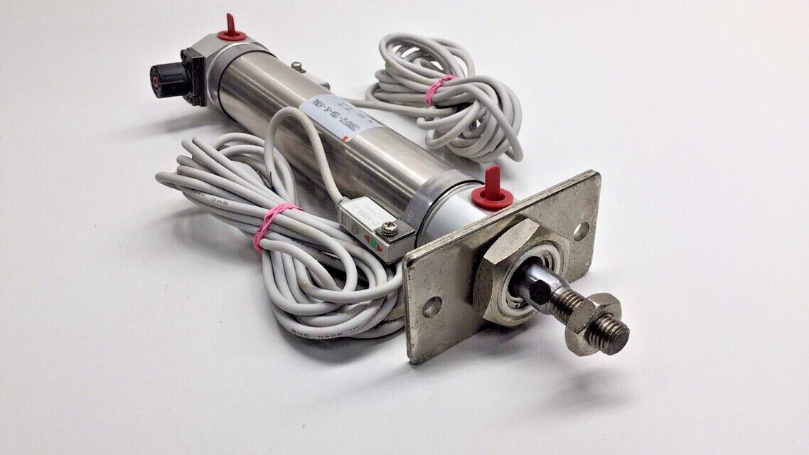 SMC CDBM2F32-125A-HL-H7BAL Used Cylinder End Lock With Switches D-H7BA ...