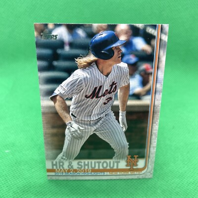 2019 Topps Update #US265 HR & Shutout CL, HL New York Mets | eBay