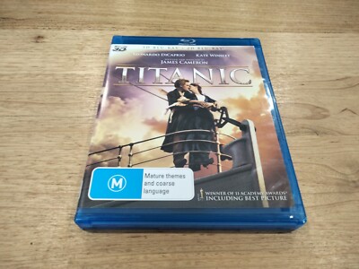 Titanic 3D 2D Blu Ray Leonardo DiCaprio Kate Winslet | eBay