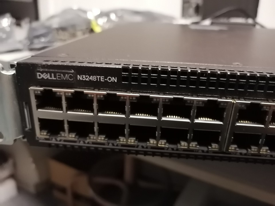 1X Dell Networking N3248TE-ON 48P 1GbE 4P 10GbE SFP+ Switch | eBay