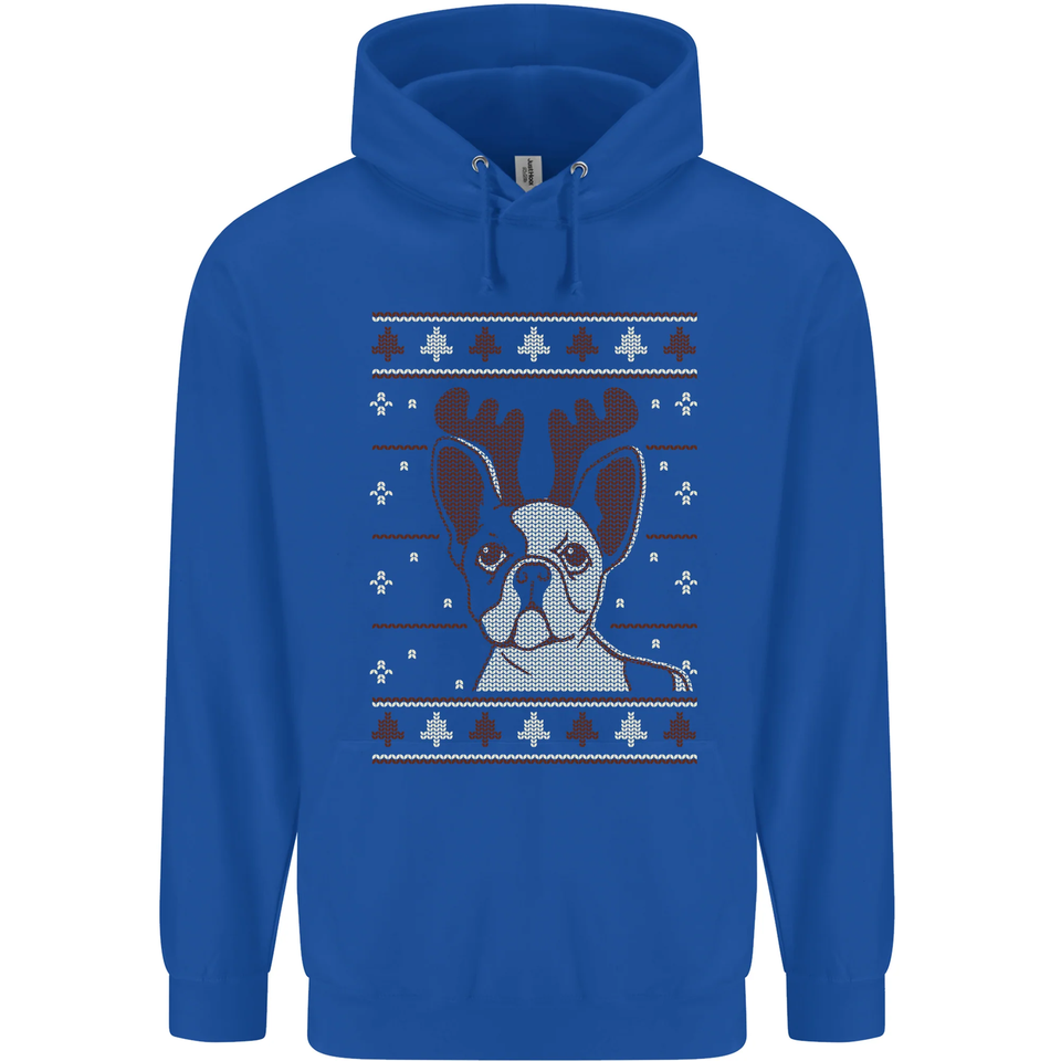 A Funny Christmas Pug Childrens Kids Hoodie | eBay