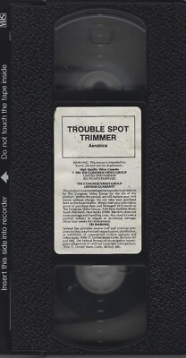 Trouble Spot Trimmer - Exercise Tape with Susan Rasmussen (VHS,1985) | eBay