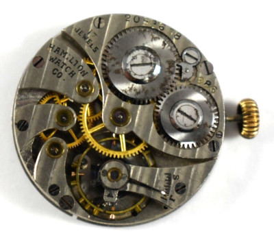 Vintage Hamilton Manual Wind 17J 986 Wrist Watch Movement lot.a4 | eBay