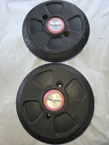 SEARS CRAFTSMAN LAWN TRACTOR REAR 11 INCH WHEEL WEIGHTS 25 LB | eBay