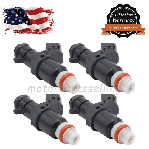 4PCS Fuel Injectors Fits For Honda CIVIC 1.8L CR-Z FIT CITY 1.5L 16450 ...