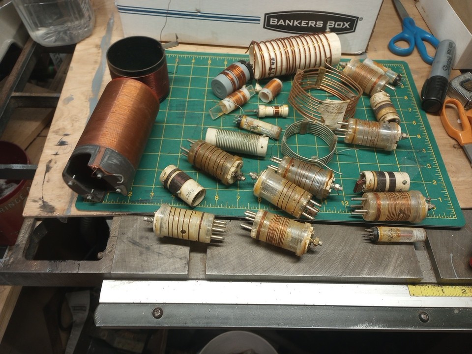 Very Large Lot Of Coils And Inductors For Ham Radio | eBay