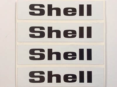 4x Shell Racing Decals - Slotcar trackside Goodwood, Le Mans ...