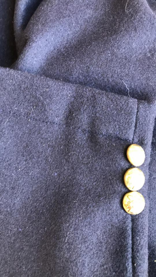 Army Blue Wool 5-button Blouse Sack Coat Size 52 Wool Lined Indian Wars ...