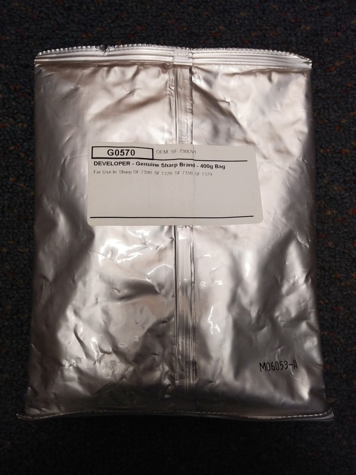Sharp SF-730DV1 Black Developer for Sharp SF-7300 7320 7350 7370 Laser ...