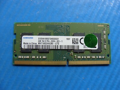 HP 15-dy0013dx So-Dimm Samsung 4GB 1Rx16 Memory RAM PC4-2666V ...
