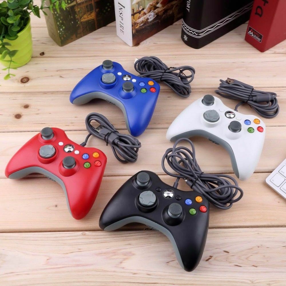 360 Usb Controller Xbox 360 Wired Controller And Xbox 360 Console