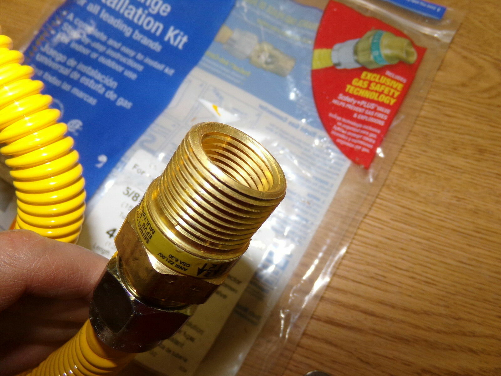 Gas Range Installation Kit by Home Plumber-SEALED UNOPENED PACKAGE | eBay