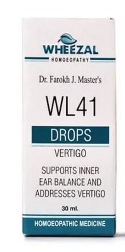 Wheezal WL-41 Vertigo Drops Homoepathic 30ml | eBay