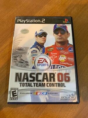 NASCAR 06: Total Team Control - Playstation 2 Game Complete 14633149432 ...