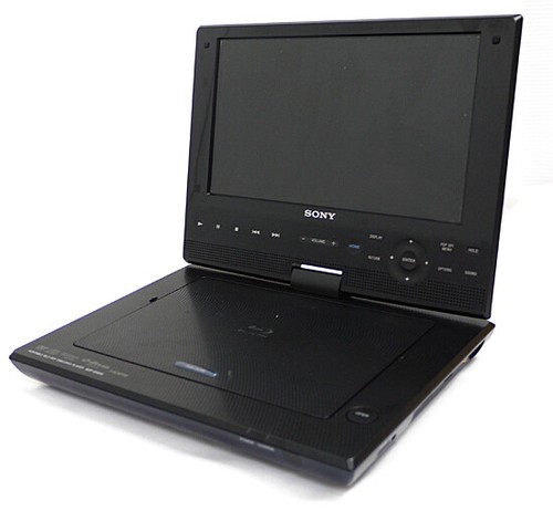 Sony BDP-SX910 Portable Blu-ray Disc player DVD player 9V Wide Screen ...
