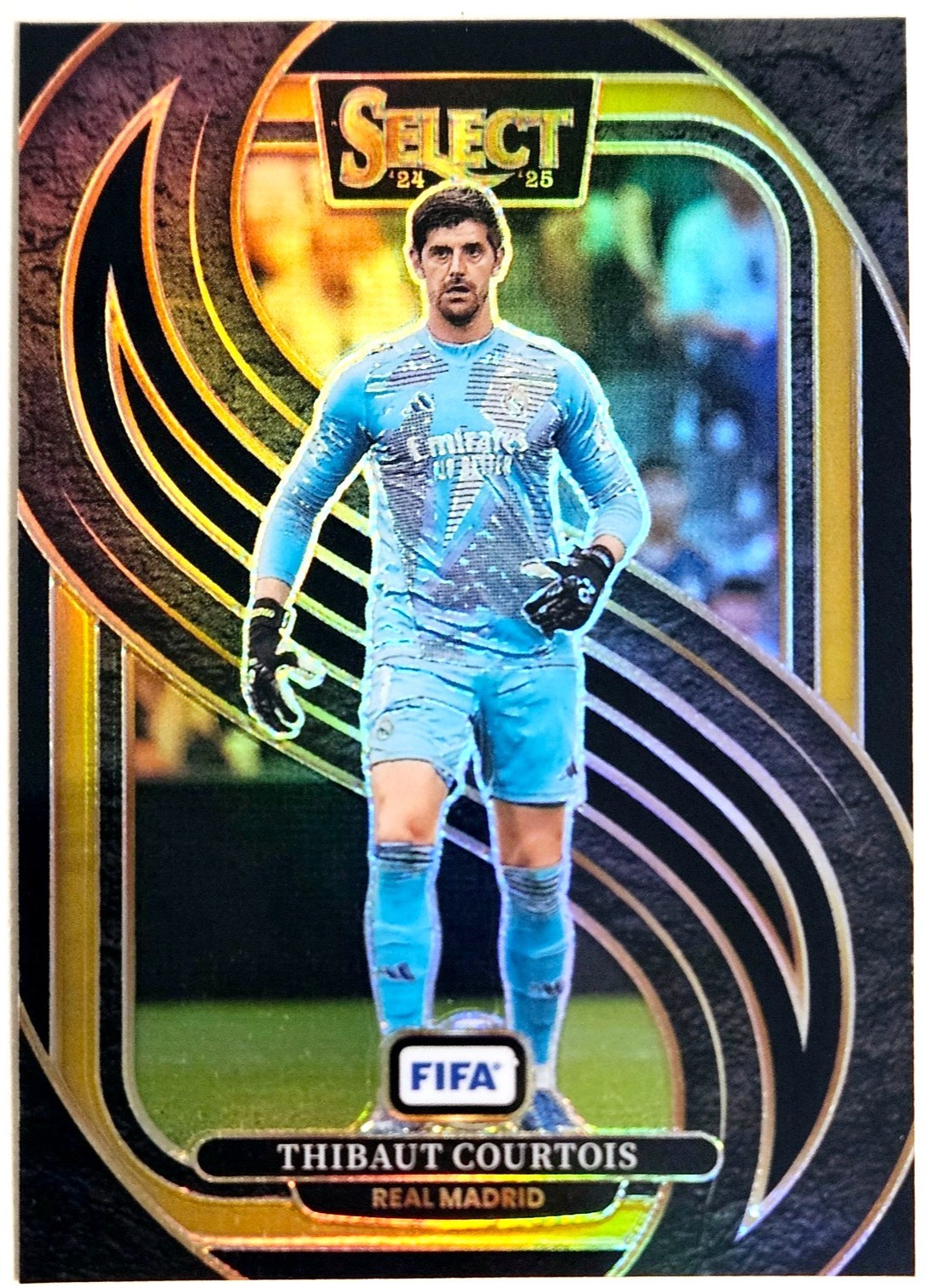 2024-25 Panini Select Fifa - Mezzanine Thibaut Courtois #103 Black ...
