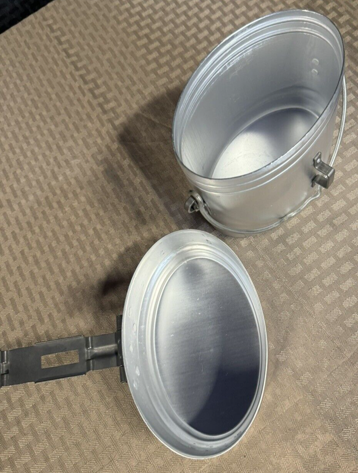 Swedish Military M40 Mess Kit Complete Aluminum Military Mess Field Kit ...