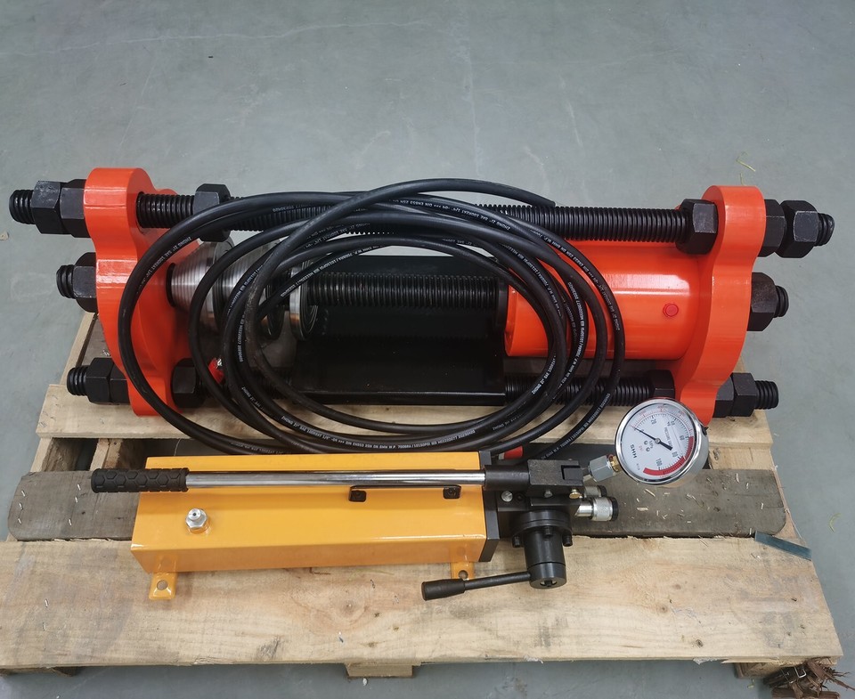 100T Track Pin Press Track Pin Dismantling Machine Chain Press Sleeve ...