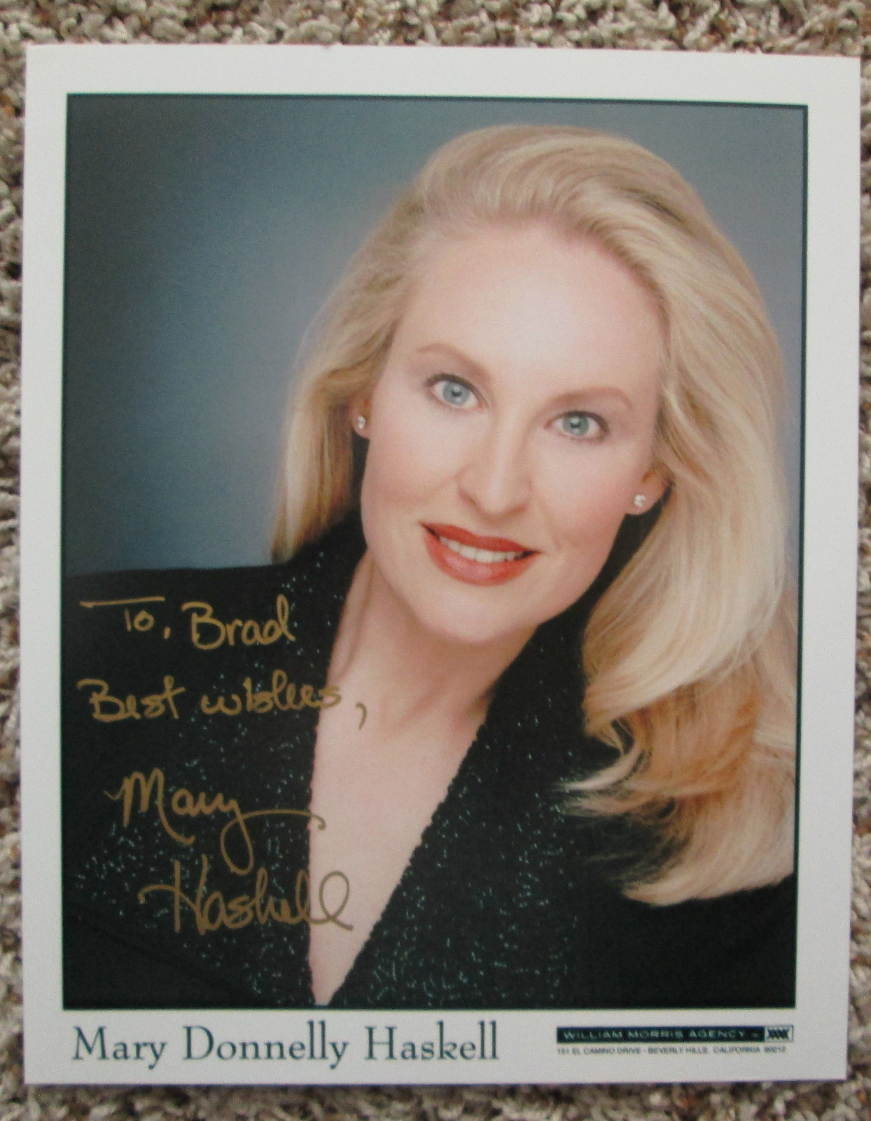 MARY HASKELL AUTOGRAPH AUTO 8 x 10 PHOTO HUGE COLLECTION RARE LOOK | eBay