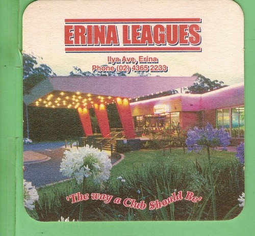 #D119. ERINA EAGLES RUGBY LEAGUE CLUB BEER COASTER | eBay