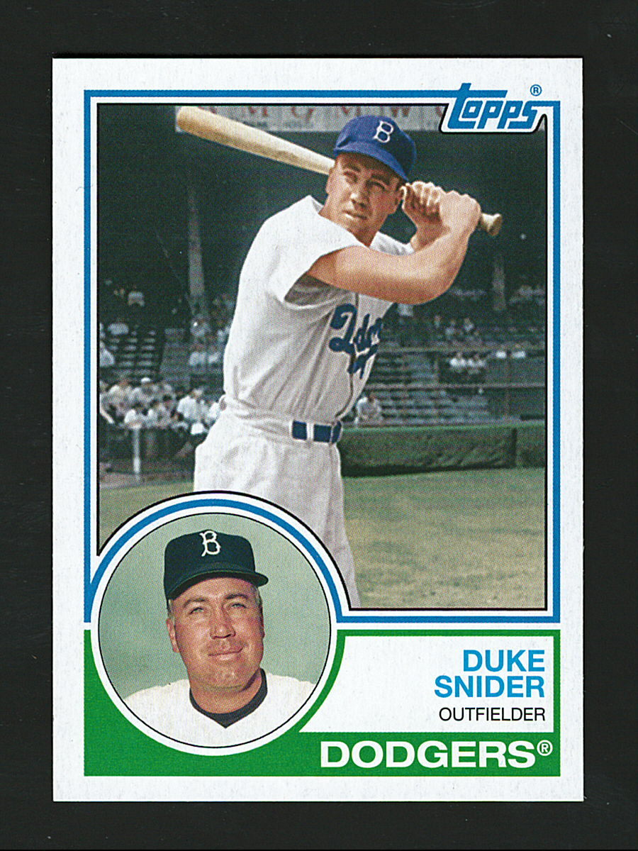 Duke Snider 2021 Topps Archives #166 Baseball Card | eBay
