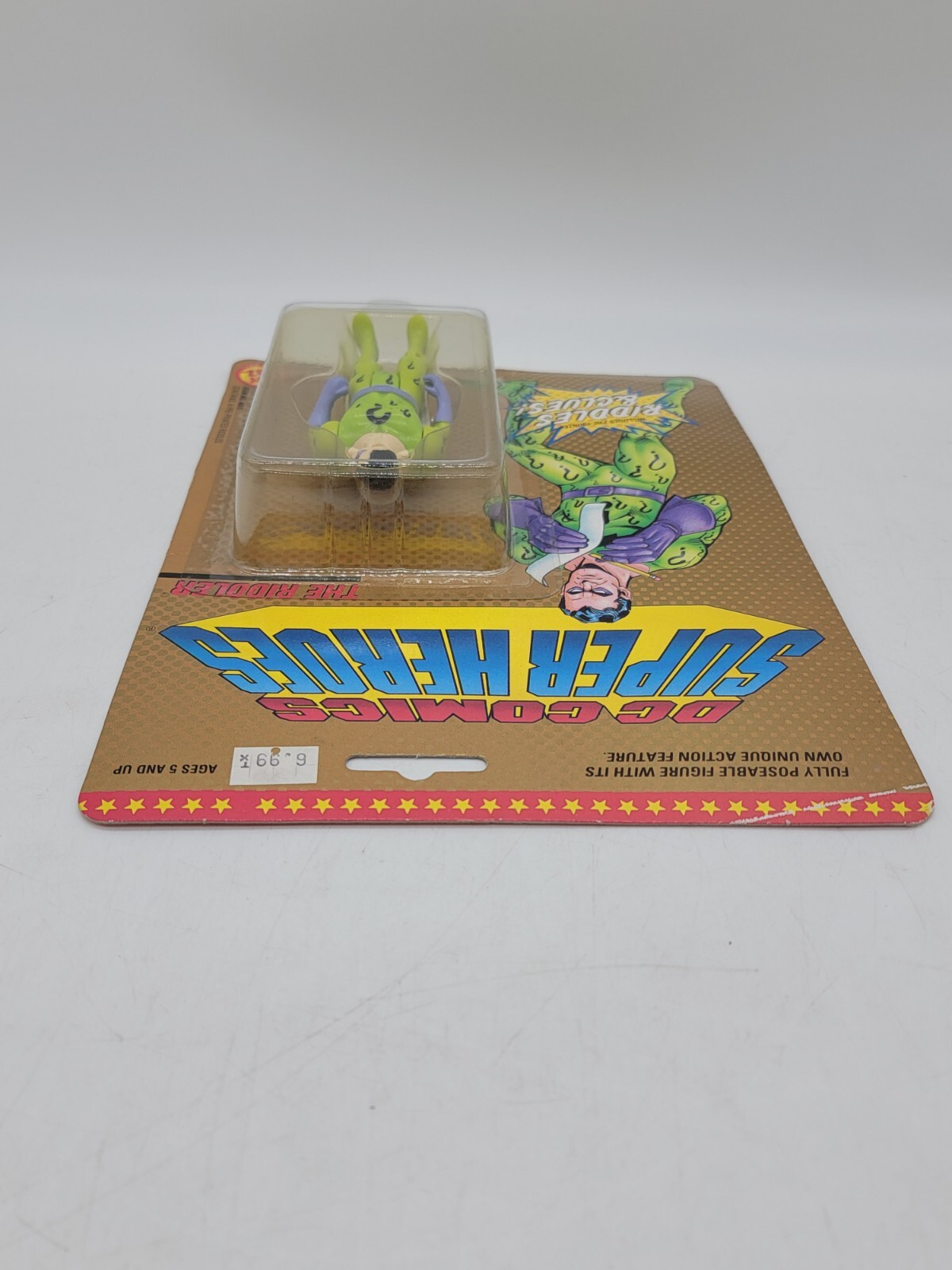 Toybiz DC Comics Super Heroes The Riddler Riddles & Clues! 1989 Action ...