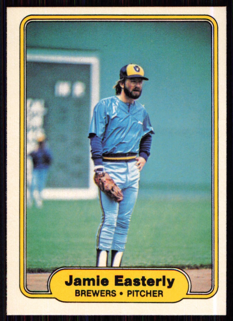 1982 Fleer Jamie Easterly Milwaukee Brewers #139 | eBay