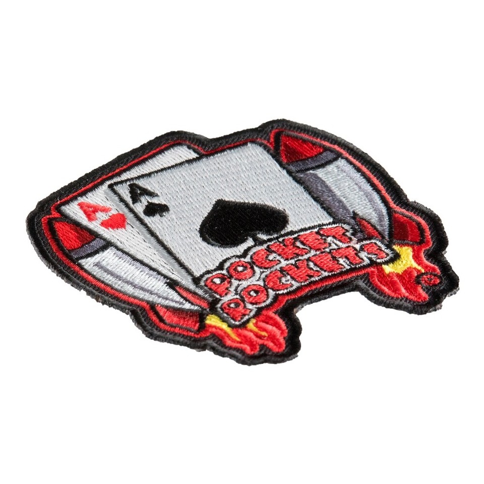 Pocket Rockets Aces Playing Cards Patch, Gambling Patches | eBay