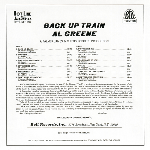 Back Up Train by Al Green (CD, 2016) for sale online | eBay