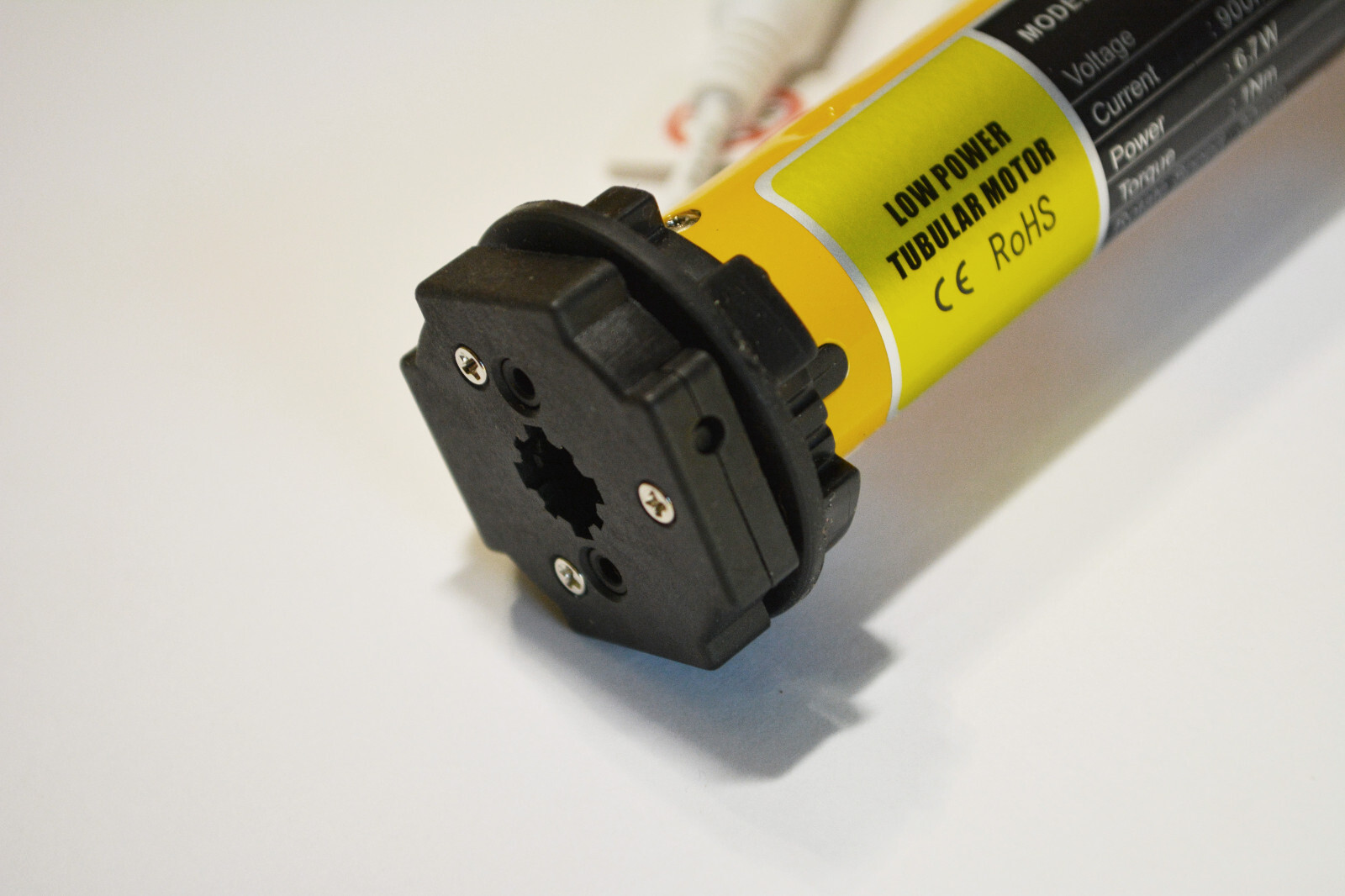 A-OK AM25 Rolling Tubular Motor,RF433 Remote,Built-in Li , 55% OFF