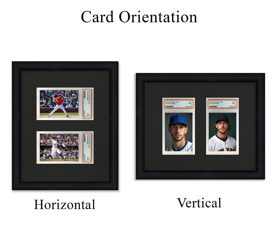 PSA Graded Card Frame Display Holds (20) Slabs Baseball, UV Protection ...