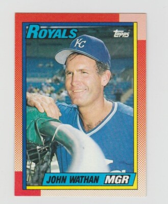 John Wathan Royals 1990 Topps #789 | eBay